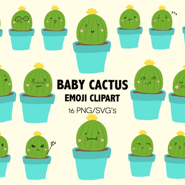 Emoticon Clip Art - Etsy