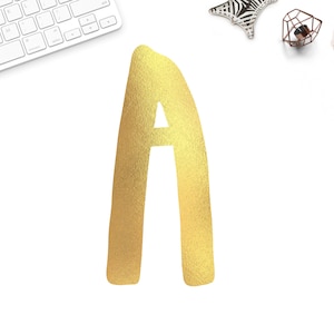 GOLD FOIL LETTERS Gold Foil Alphabet Clipart Gold Letters - Etsy