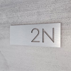 Modern Apartment Numbers. Hotel Room Numbers. Apartment Door Numbers ...