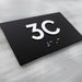 ADA Room Number Signs. Custom ADA Compliant Number Plaques. Apartment ...