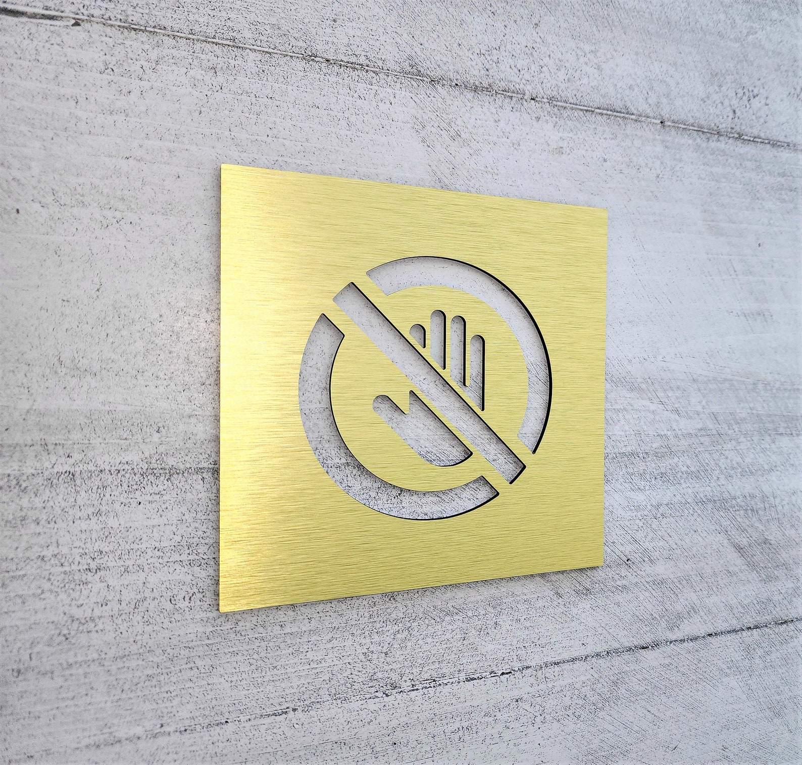 No Entry Hand Sign. Not Allowed Hand Sign. Stop Hand Symbol. - Etsy UK