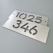 Modern Door Numbers. Apartment Number Sign. Hotel Room Numbers. Address ...