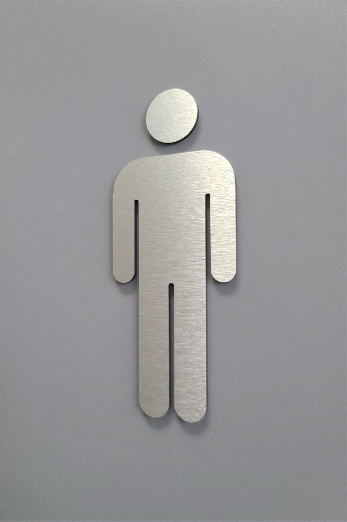 Male Figure for Bathroom Door. Fitting Room Signs. Metal | Etsy