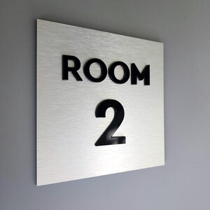 Room Number Signs. Custom Room Numbers. Hotel Room Door Number Plaques ...