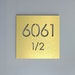 Square House Number Sign. Custom Apartment Numbers. Hotel Room Numbers ...