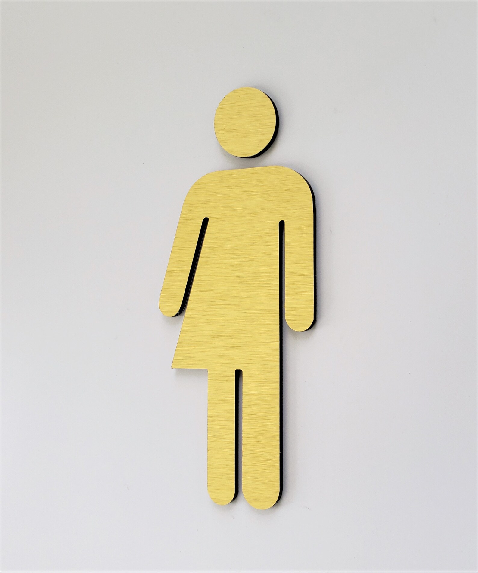 Gender Neutral Figure for Bathroom Door. All Gender Restroom | Etsy