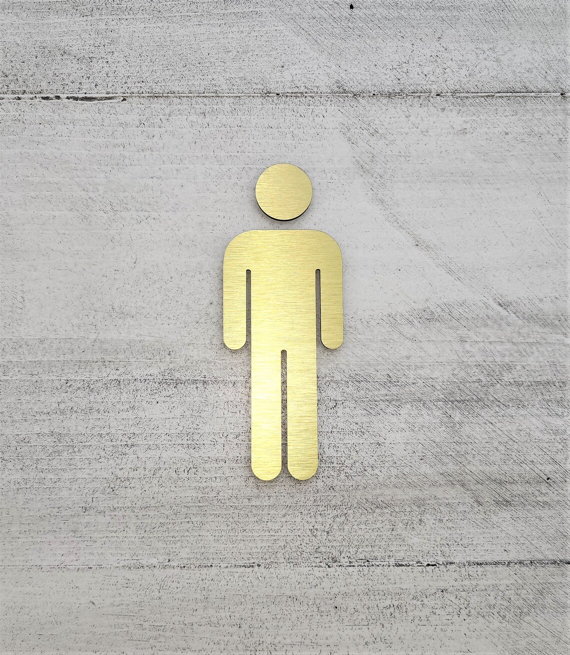Male Figure for Bathroom Door. Fitting Room Signs. Metal - Etsy