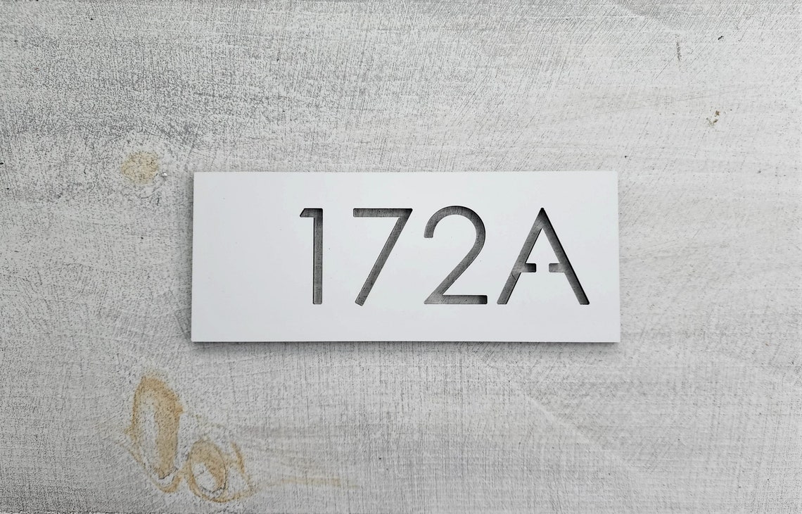 Custom Number Sign. Apartment Number Plaque. Hotel Room - Etsy