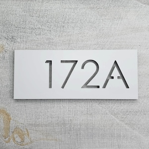 Custom Number Sign. Apartment Number Plaque. Hotel Room Numbers ...