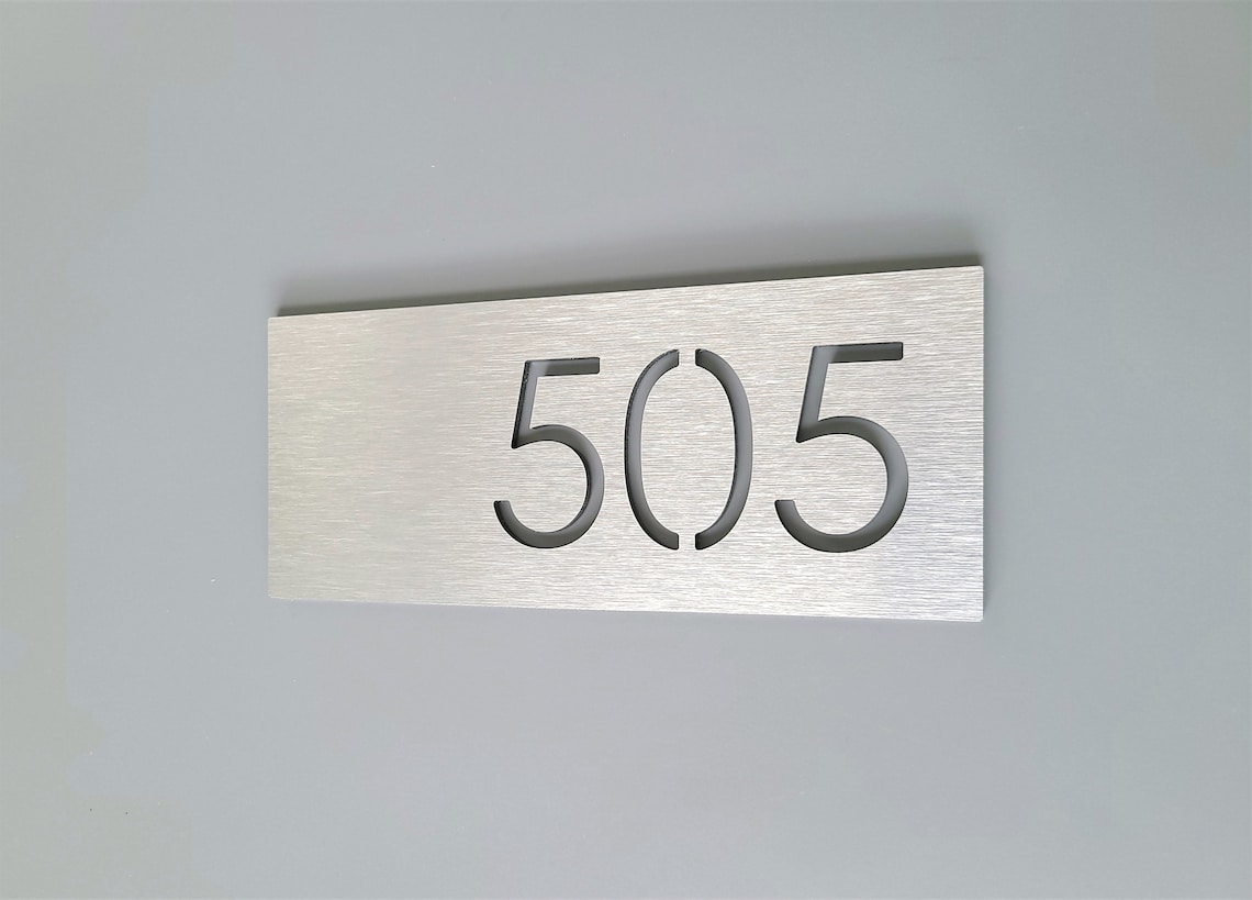 Custom Number Sign. Apartment Number Plaque. Hotel Room - Etsy