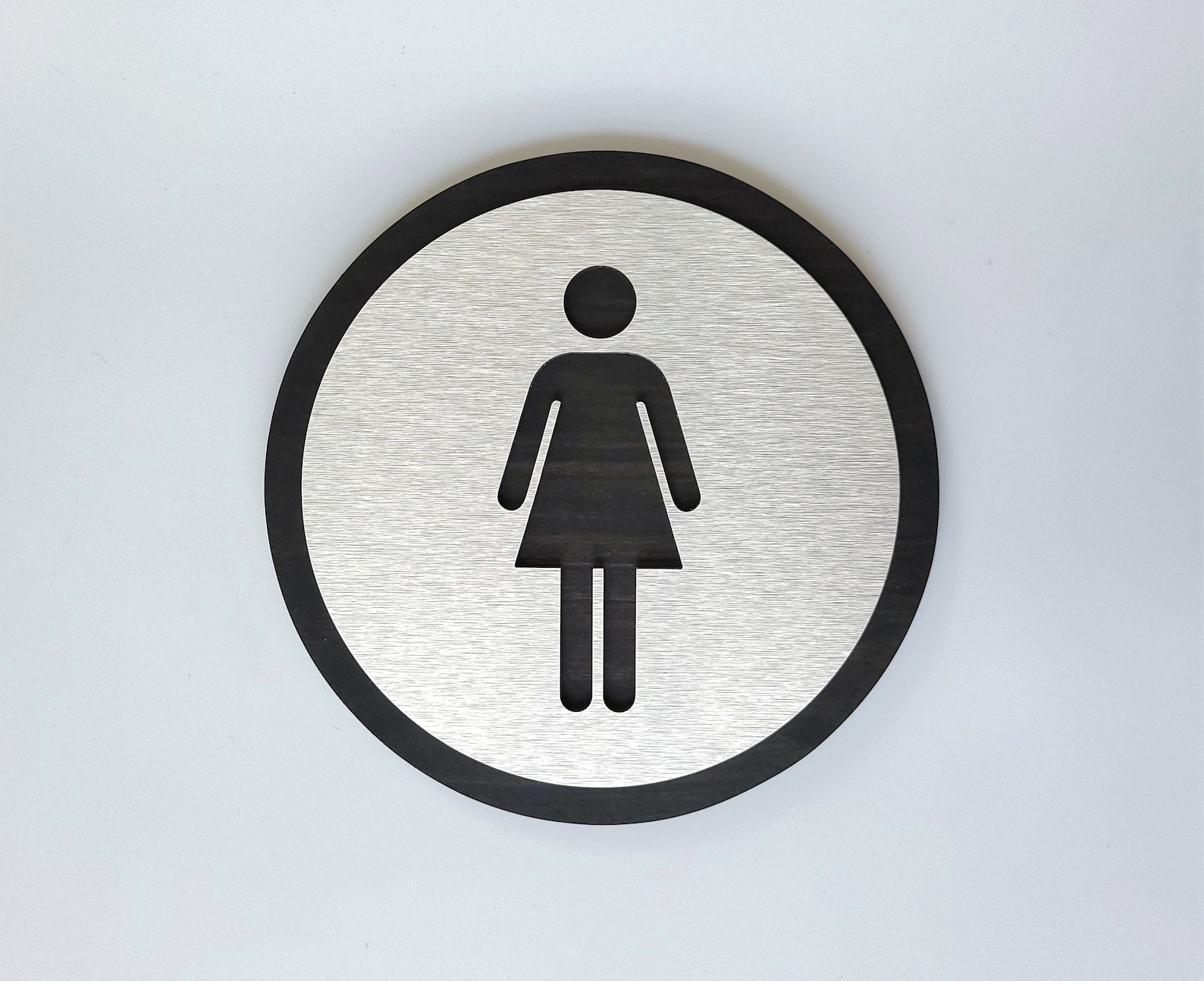 Female Bathroom Sign. Women's Restroom Door Sign. | Etsy