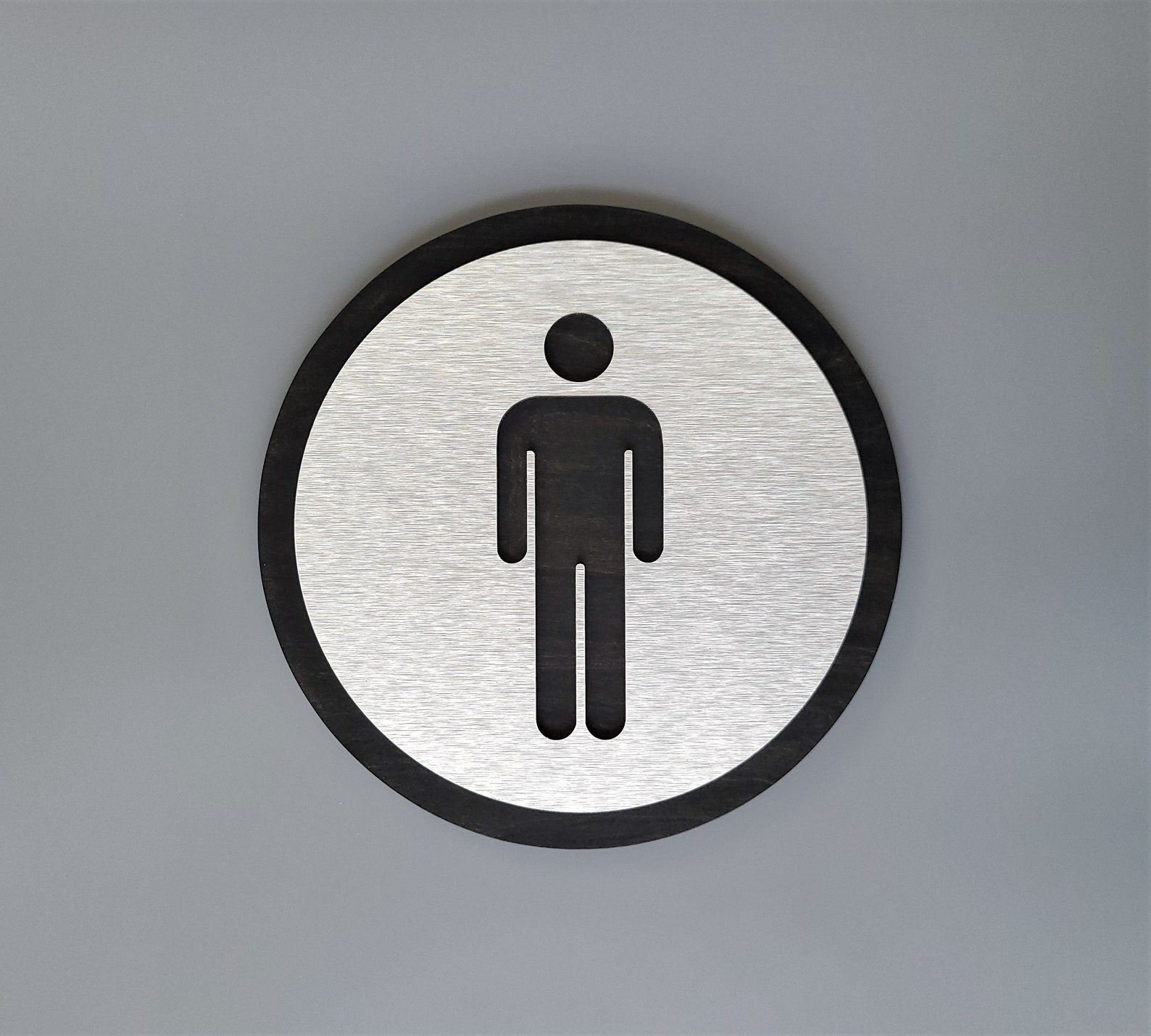 Male Bathroom Sign. Men's Restroom Sign. Men's Toilet. - Etsy