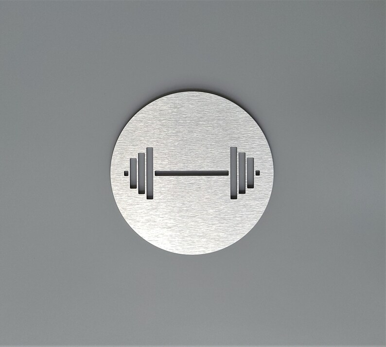 GYM Door Sign. Fitness Center Sign. Training Room Sign. - Etsy