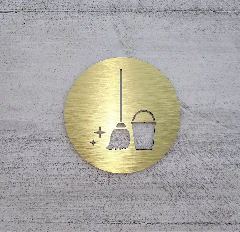 Janitor Room Door Sign. Janitor's Room. Janitorial Closet Sign ...