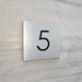 Custom House Numbers. Apartment Number Sign. Hotel Room Numbers. Door ...