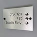 Custom Directional Sign. Hotel Room Directional Signs. Wayfinding Signs ...