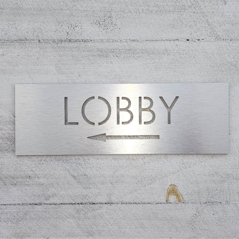 Lobby Sign - Etsy
