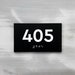 ADA Room Number Signs. Custom ADA Compliant Number Plaques. Apartment ...