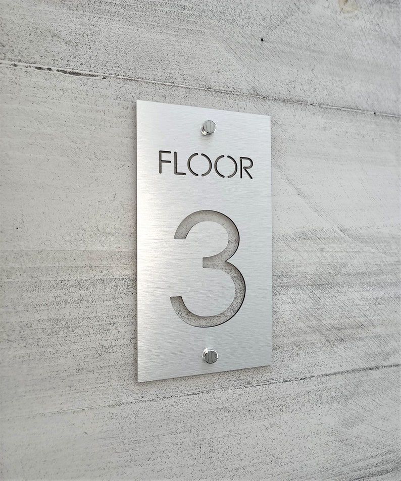 Floor Numbers. Level Numbers. Floor Number Signs. Stairway Signs ...