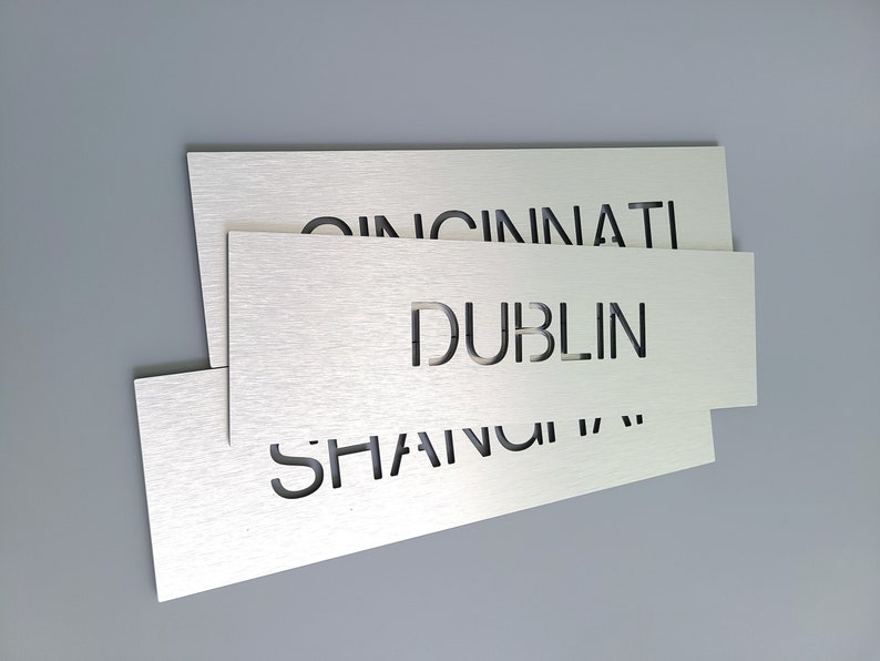 Custom Quote Door Sign for Business. Modern Office Signage. - Etsy