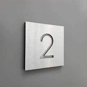 Custom Apartment Numbers. Apartment Door Sign. Hotel Room Number ...