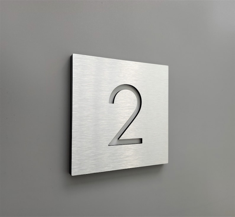 Custom Apartment Numbers. Apartment Door Sign. Hotel Room Number ...