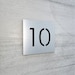 Custom House Numbers. Apartment Number Sign. Hotel Room Numbers. Door ...