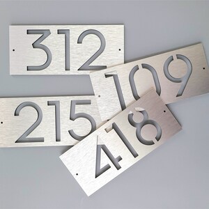 Bold Apartment Numbers. Door Numbers for Hotel Rooms. Apartment Number ...