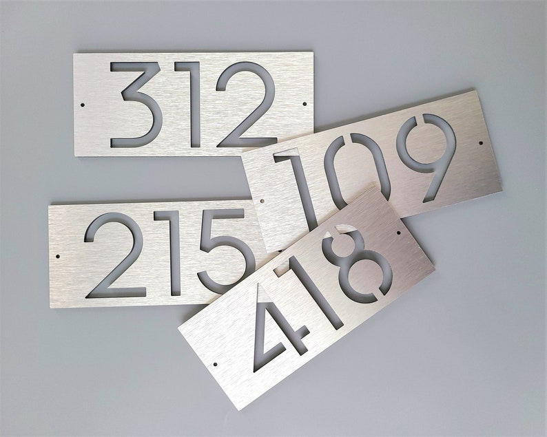 Bold Apartment Numbers. Door Numbers for Hotel Rooms. - Etsy