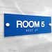 ADA Compliant Room Name Sign. Custom Room Identification ADA Signs ...