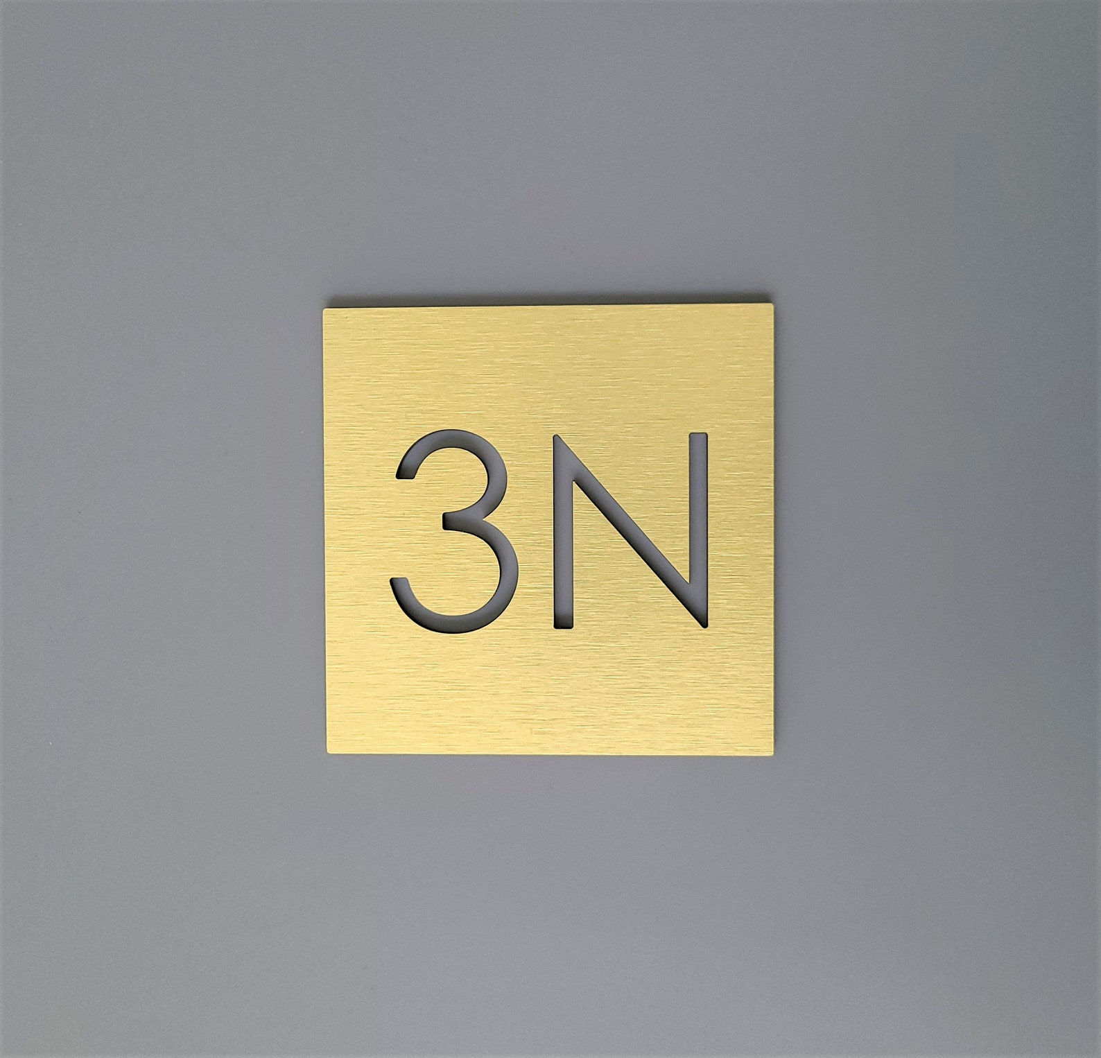 Square House Number Sign. Custom Apartment Numbers. Hotel Room - Etsy