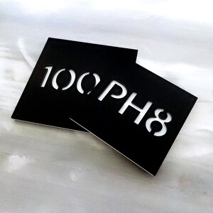 Number Signs for Apartments and Hotel Rooms. Custom Apartment Door ...