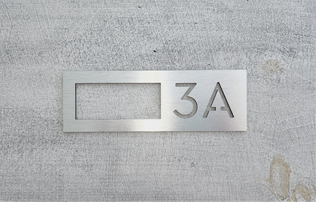Modern Apartment Number Plaque. Apartment Numbers. Hotel Room Number ...