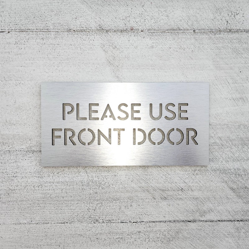 Please Use This Door Sign - Etsy