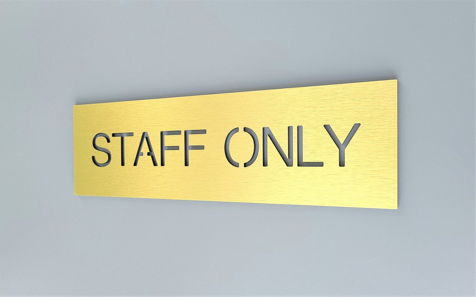 Staff Only Sign for Office Doors. Employees Only Sign. Private Entry ...