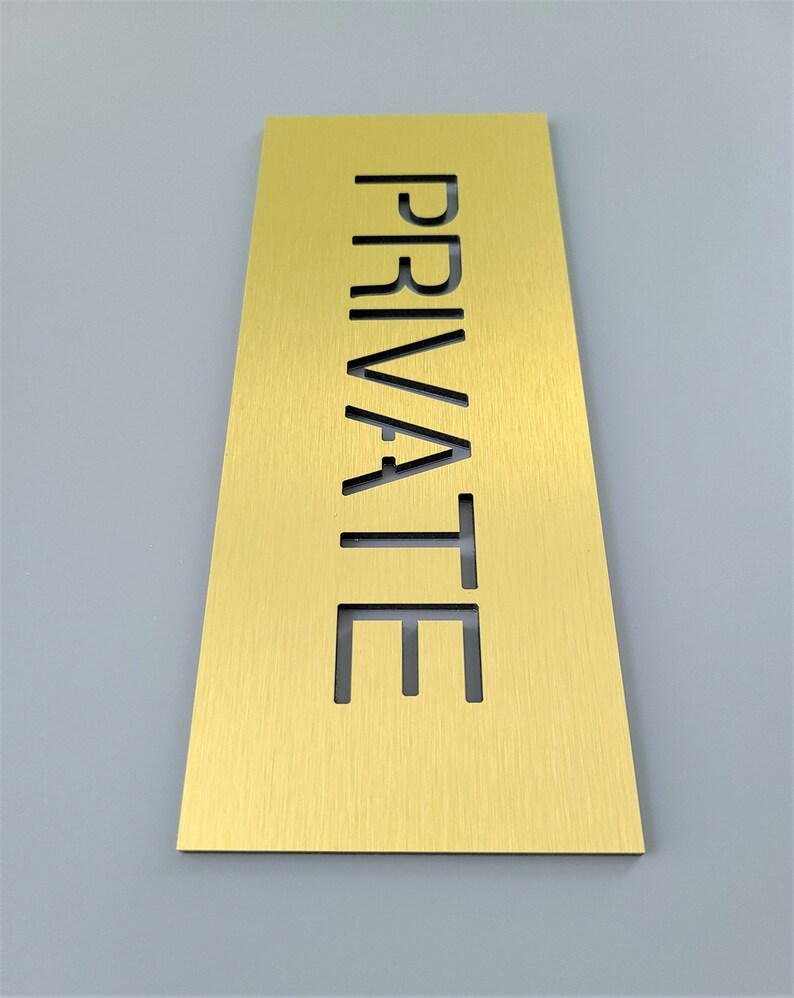 Private Sign for Office Doors. Do Not Enter Sign. Private Entry Signage ...