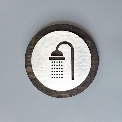 Sign for Shower Room. Shower Room Door Sign. Shower Room - Etsy