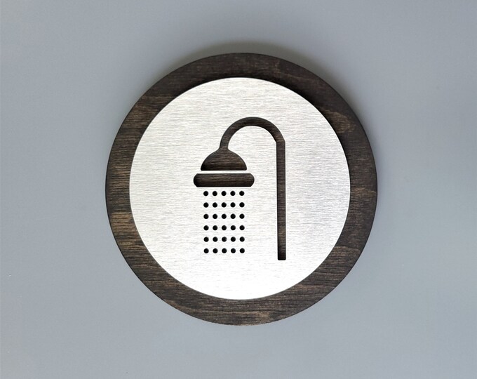 Sign for Shower Room. Shower Room Door Sign. Shower Room - Etsy