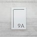 Custom Apartment Numbers. Hotel Room Number Sign. Apartment Door Sign ...