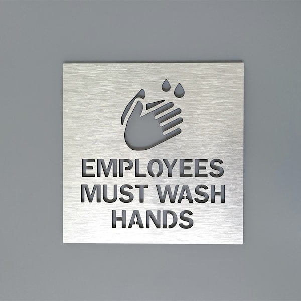 Wash Your Hands Sign - Etsy
