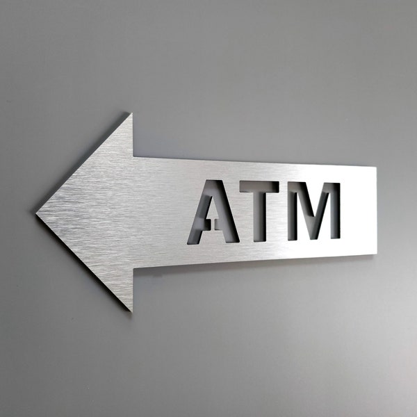 Metal Arrow Sign - Etsy