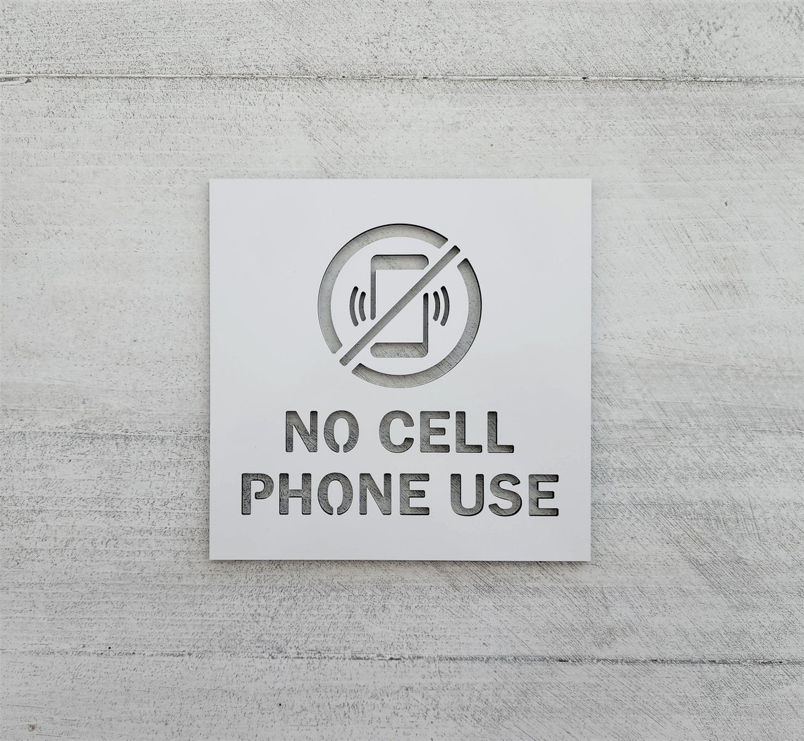 No Cell Phone Use. No Cell Phones Signs. No Cellphone Sign. - Etsy