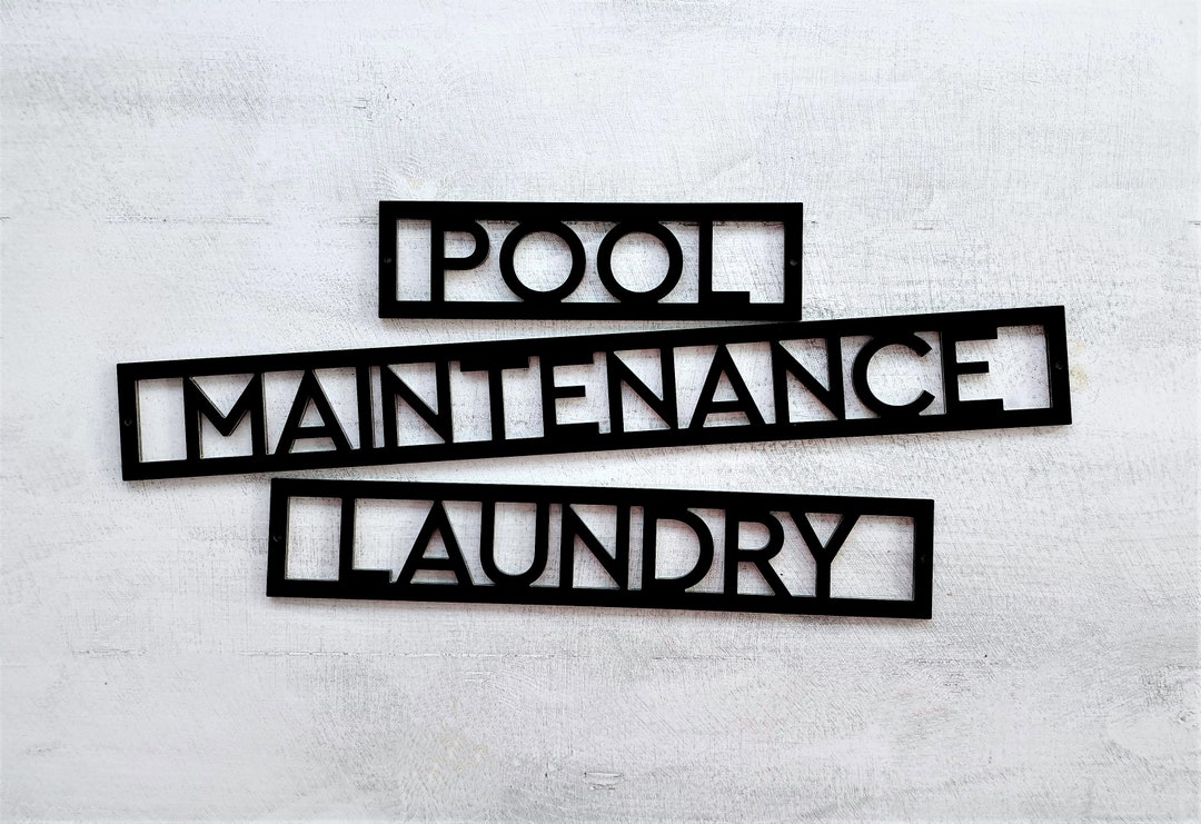 Custom Text Door Signs. Custom Quote Sign. Modern Business Signs ...