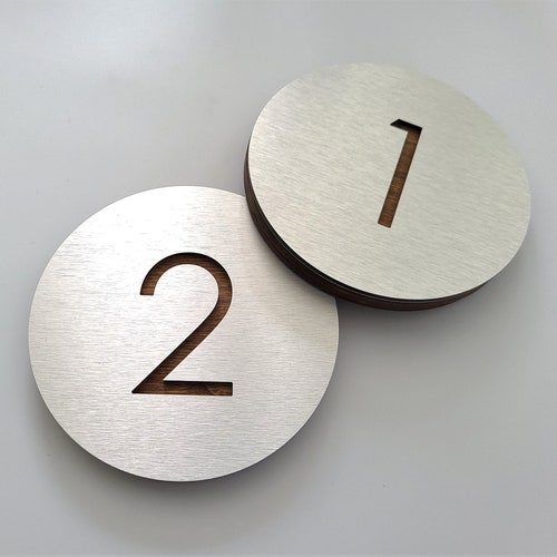 Hotel Room Numbers. Modern Apartment Numbers. Door Number - Etsy