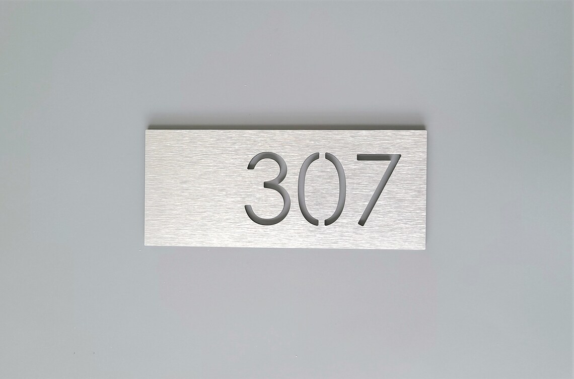Custom Number Sign. Apartment Number Plaque. Hotel Room - Etsy