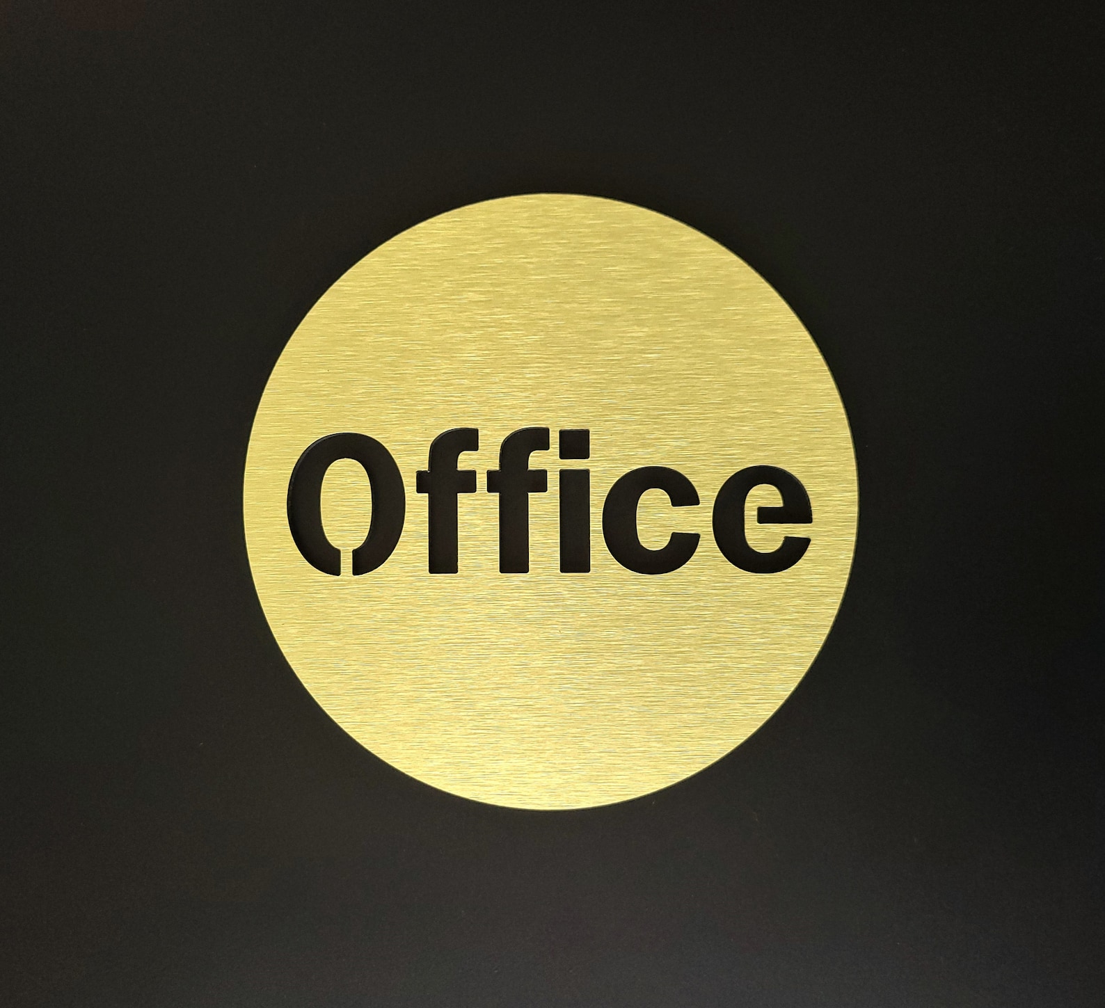 Aluminum Office Sign. Business Office Sign. Modern Door Signs. - Etsy