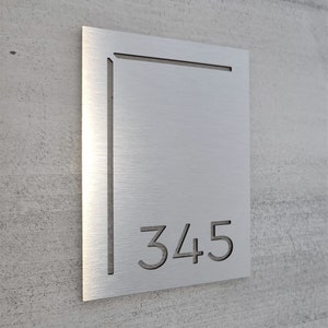 Custom Apartment Numbers. Hotel Room Number Sign. Apartment Door Sign ...