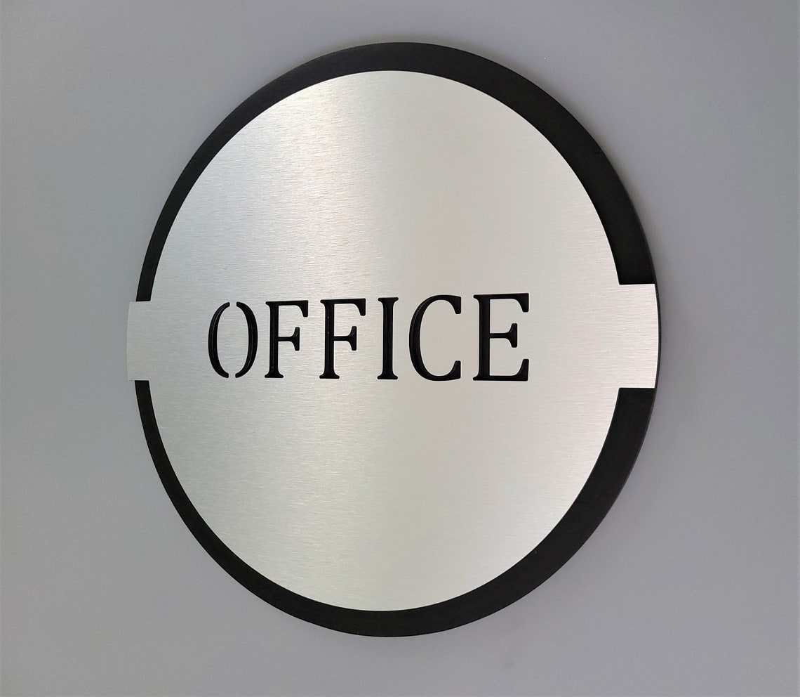 Office Door Sign. Business Office Sign. Office Decor. Modern Office ...