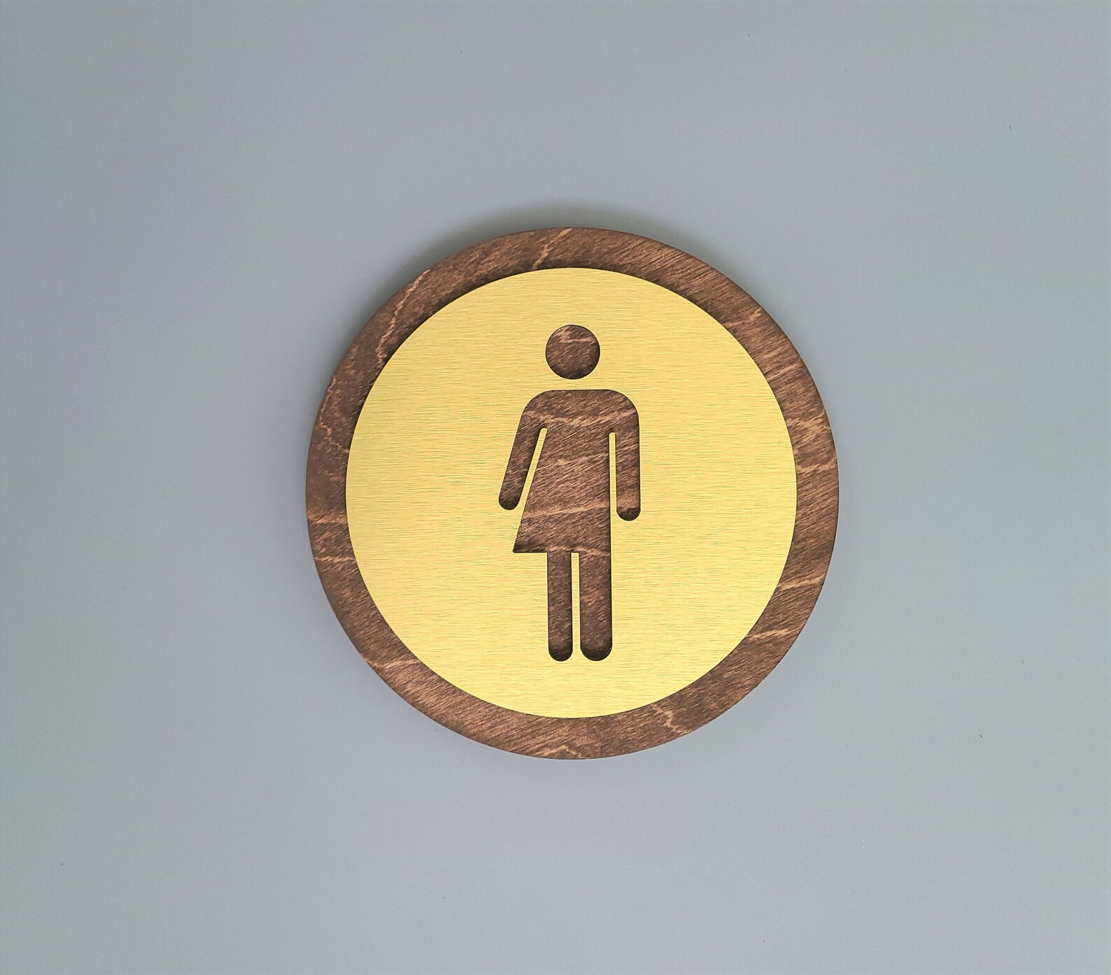 Unisex Bathroom Sign. All Gender Restroom Sign. Modern - Etsy