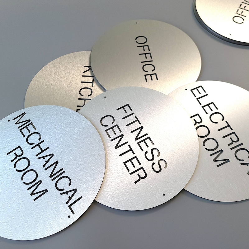 Hanging Office Sign - Etsy